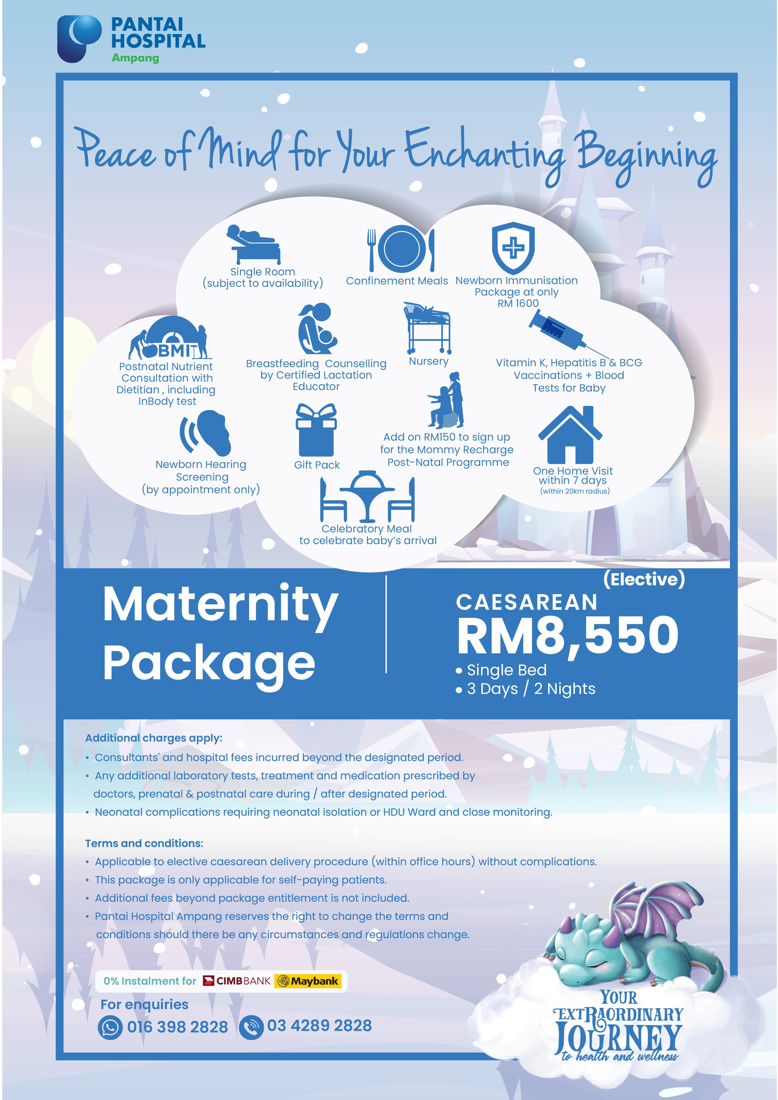 Maternity Package – Caesarean at RM8,550! | Pantai Hospital Ampang