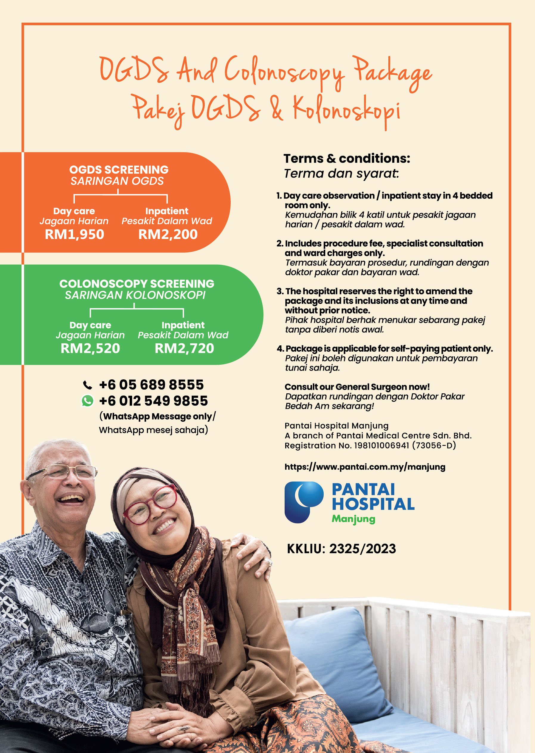 OGDS & Colonoscopy Packages | Pantai Hospital Manjung
